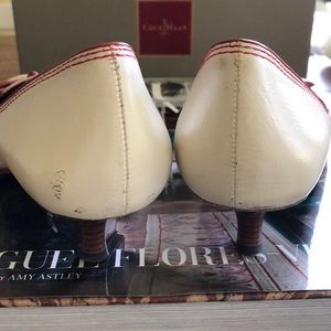 Cole Haan | Shoes | Cole Haan Melanie Pump In Ivoryflame Leather | Poshmark